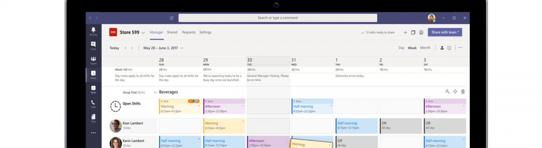 Microsoft Shifts: werken met verschillende diensten | Blog | c)solutions